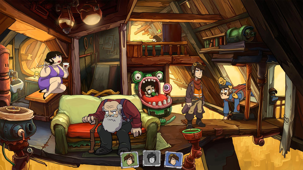 Jogo Goodbye Deponia Premium - ThunderKeys