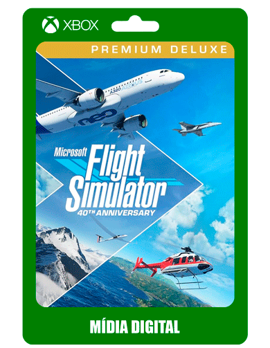 Jogo Microsoft Flight Simulator Premium Deluxe 40th Anniversary Edition ...