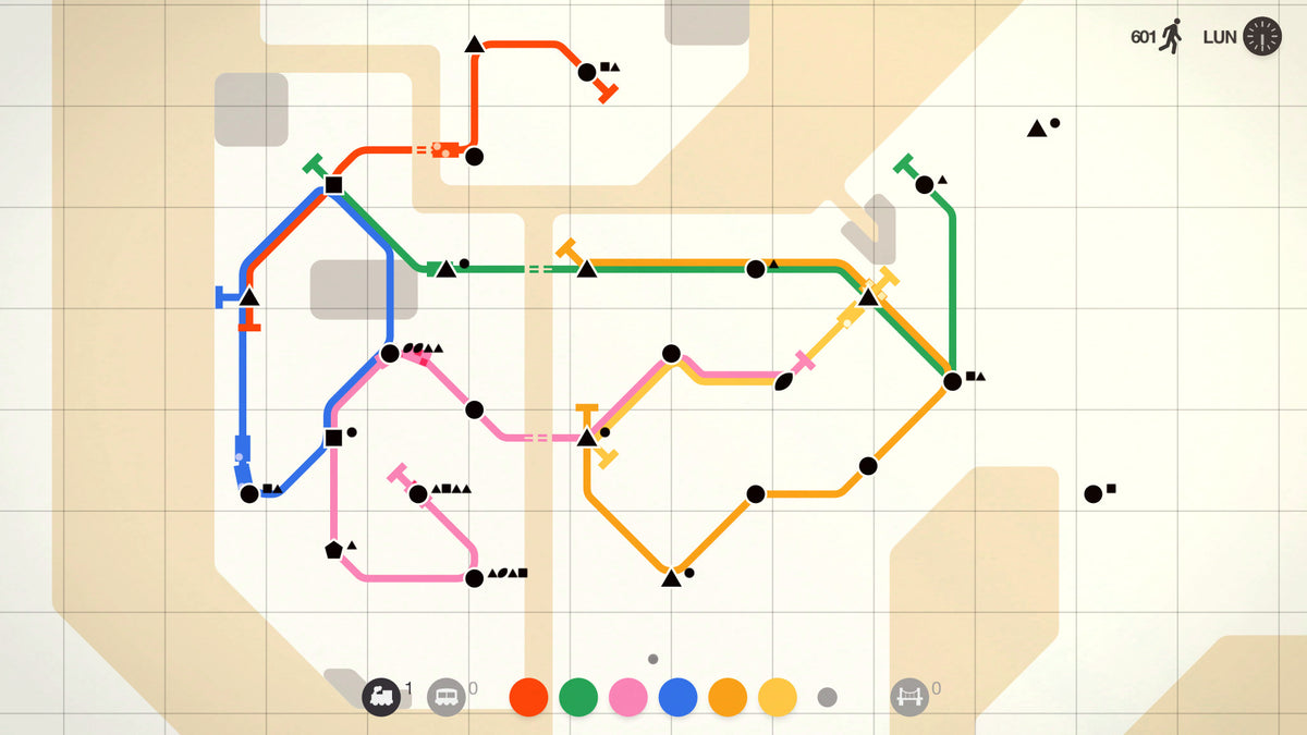 Jogo Mini Metro - ThunderKeys