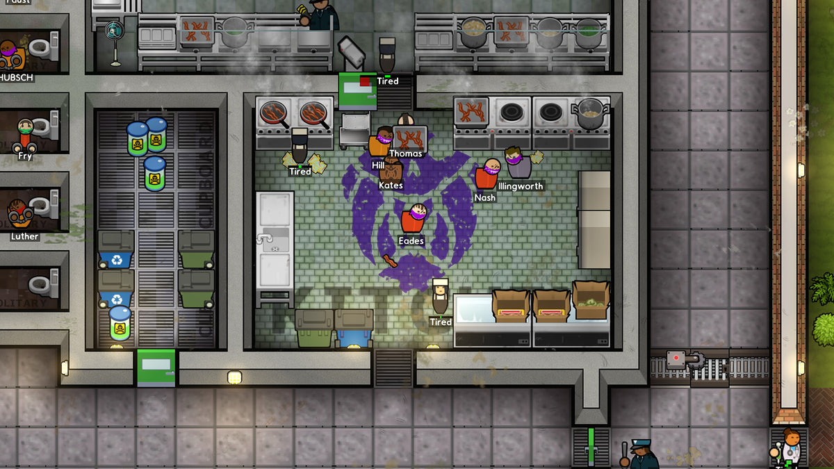 DLC Prison Architect - Gangs - ThunderKeys