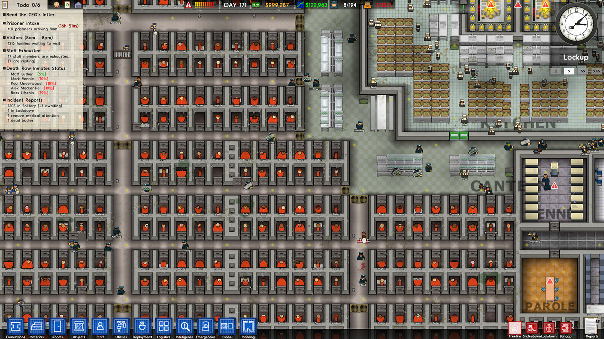 Jogo Prison Architect - ThunderKeys