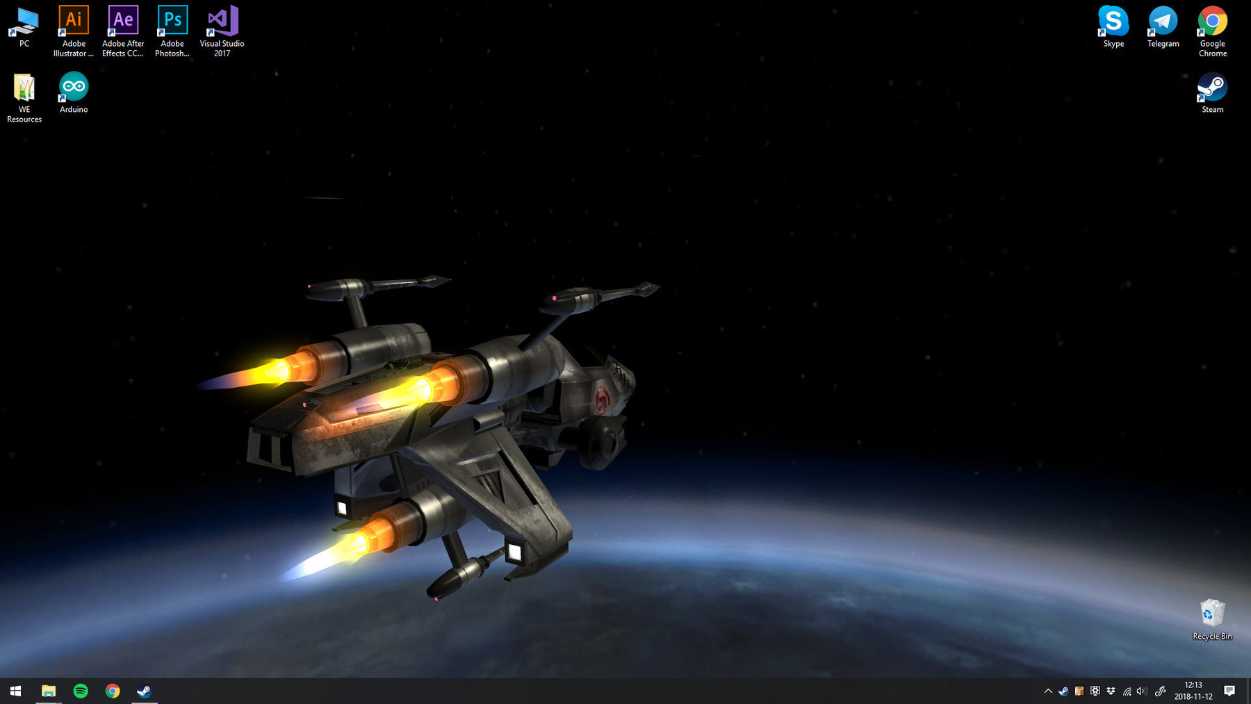 Jogo Wallpaper Engine - Thunderkeys