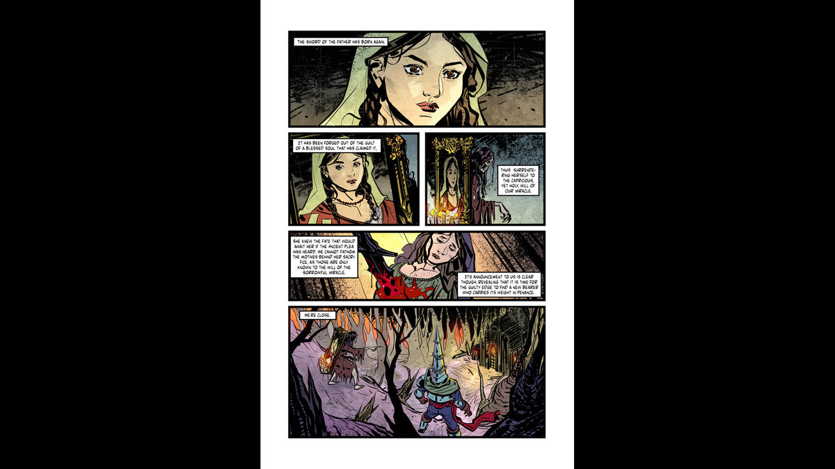 DLC Jogo Blasphemous - Digital Comic - Thunderkeys