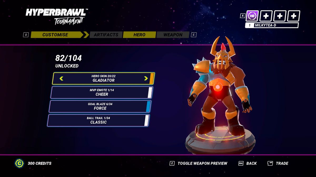 DLC HyperBrawl Tournament - Warrior Founder Pack - Thunderkeys