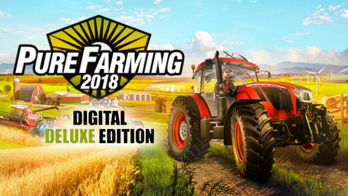 Jogo Pure Farming 18 Deluxe Edition - Thunderkeys