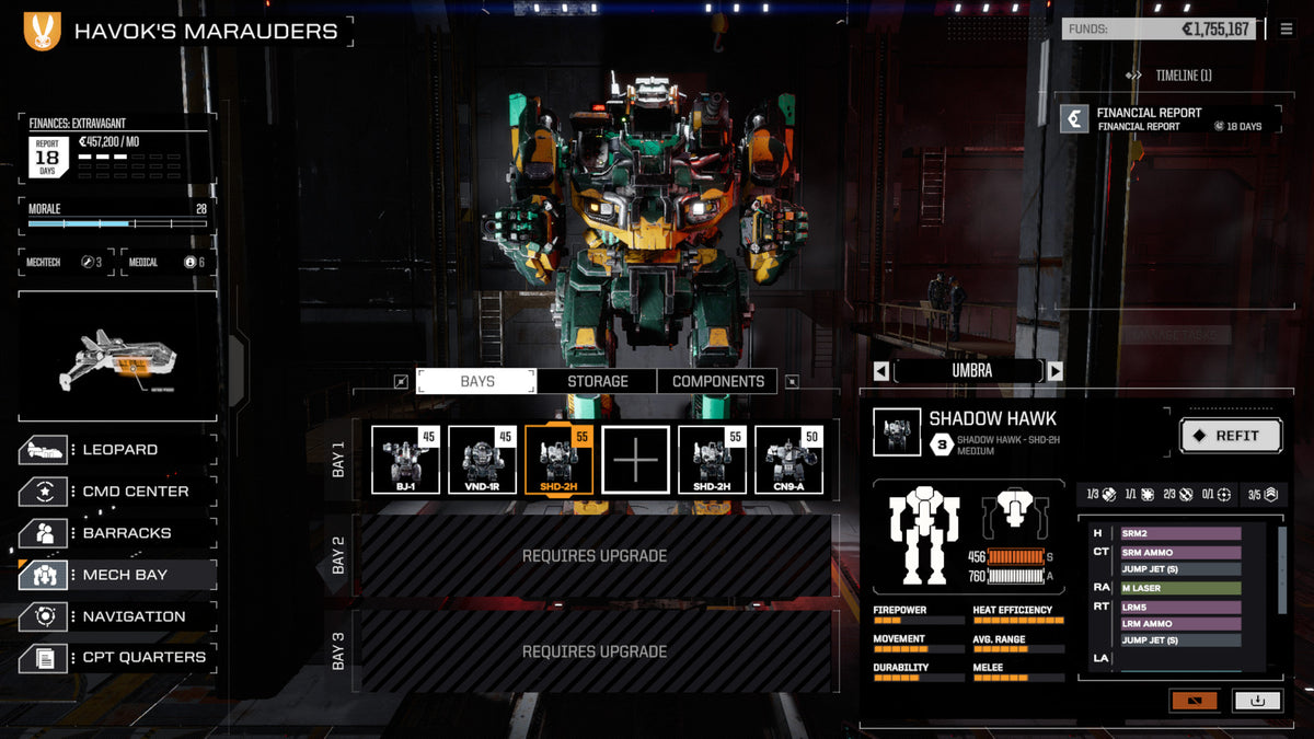Jogo BattleTech - Shadow Hawk Pack DLC - ThunderKeys